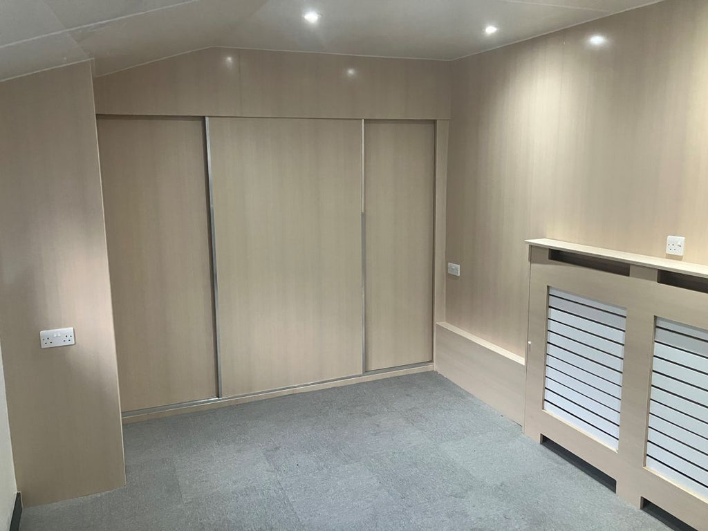 2.5mm Soft Woodgrain Hygienic Cladding Sheets | Cladding Warehouse
