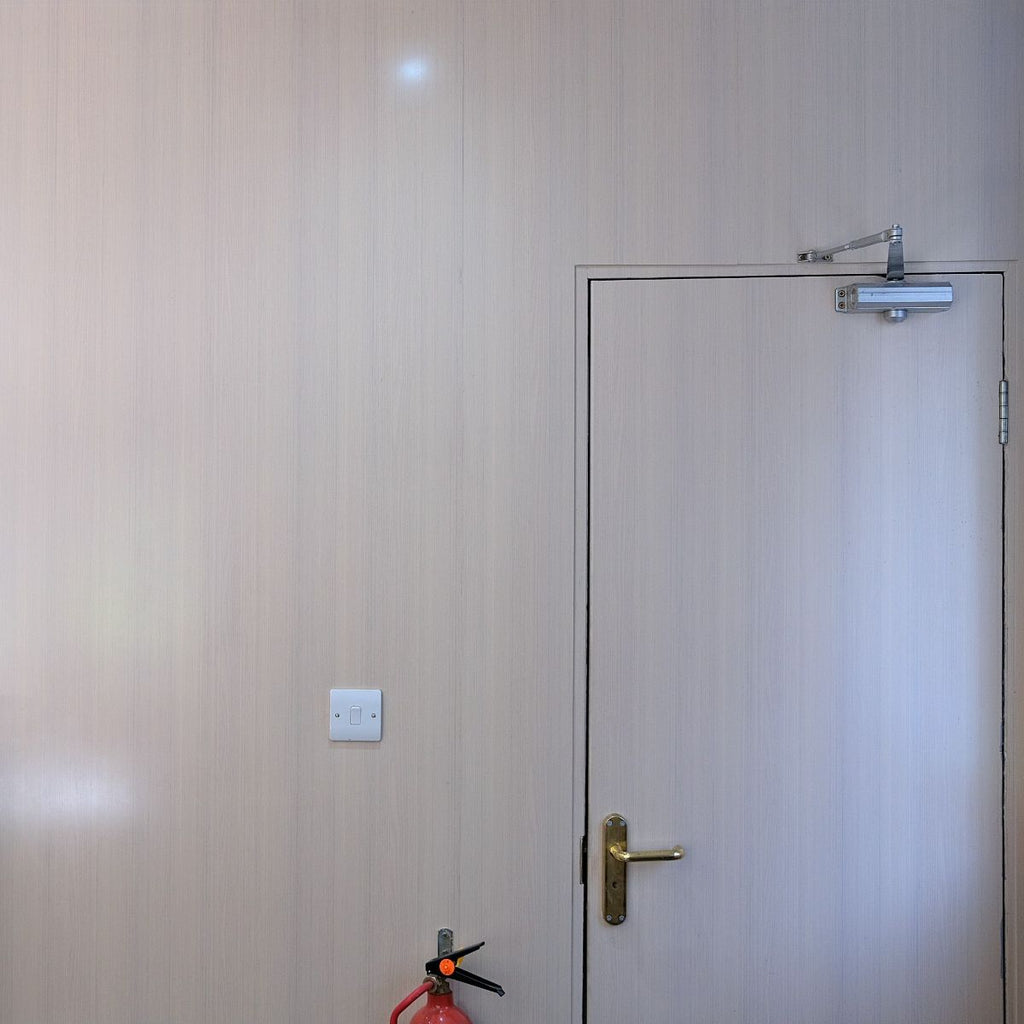 2.5mm Soft Woodgrain Hygienic Cladding Sheets | Cladding Warehouse