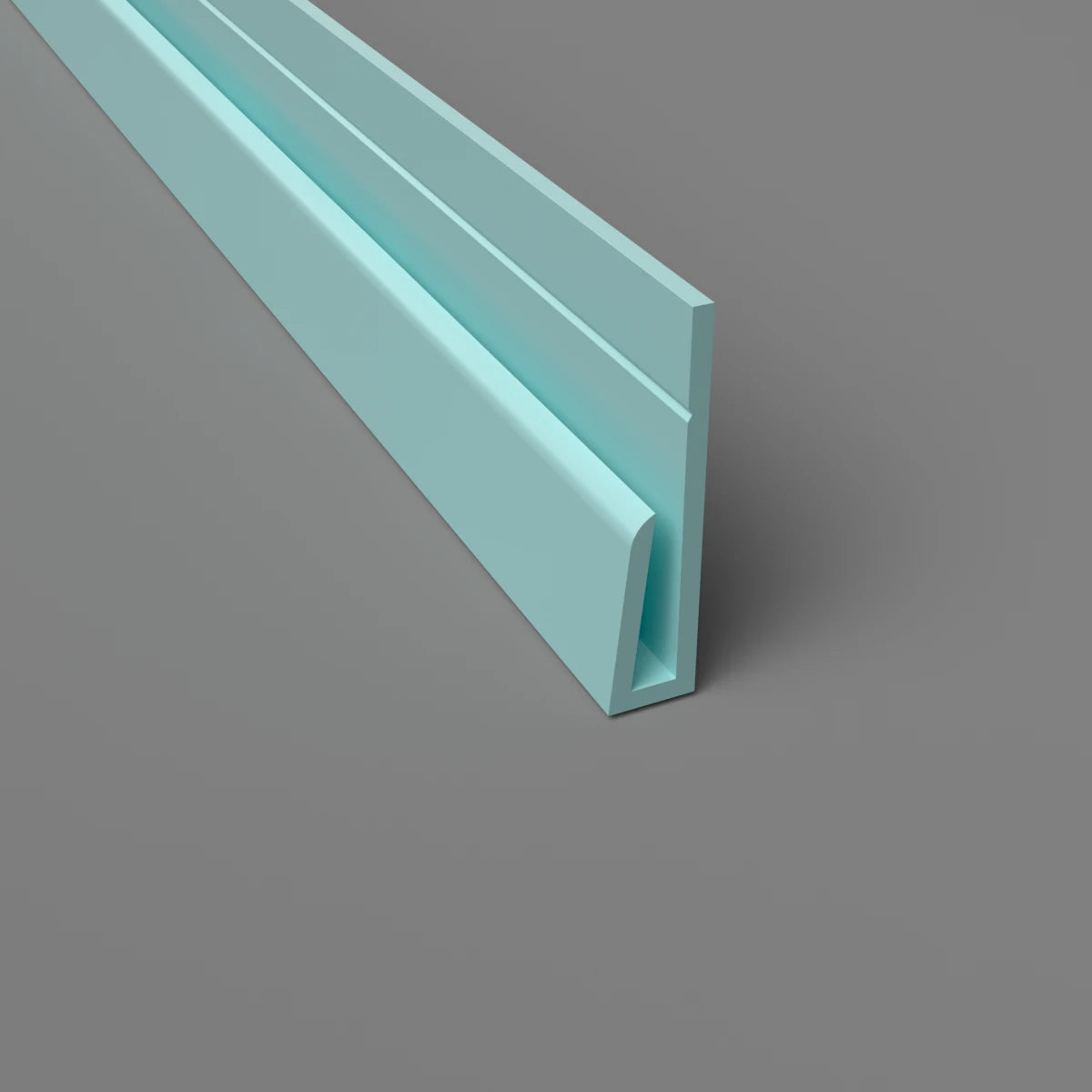 PVC Cladding Edge Trim Pastel Green | Cladding Warehouse