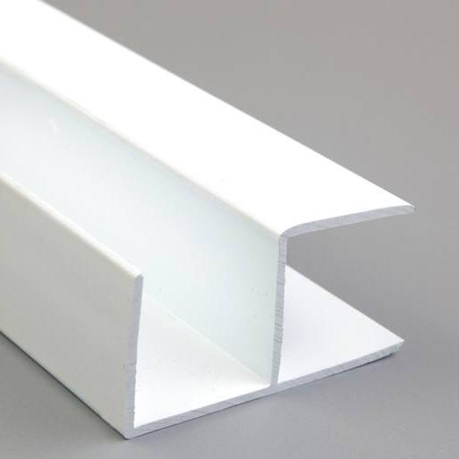 35mm Partition Corner Section White | Cladding Warehouse