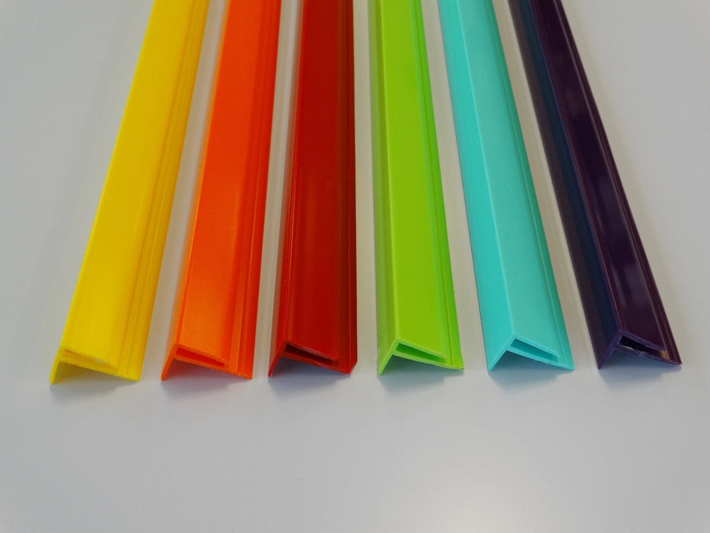 PVC External Corner F Trim Orange | Cladding Warehouse