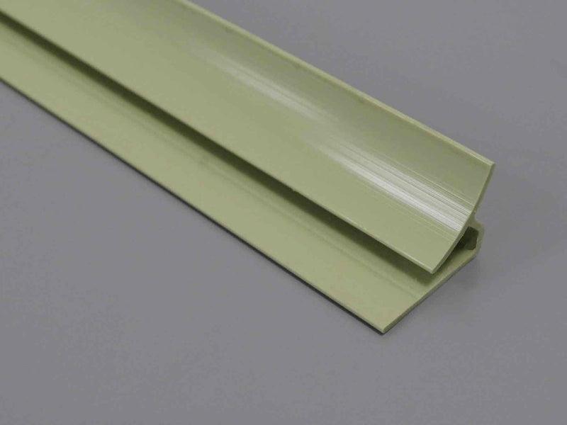 PVC Internal Radius Corner Trim Olive Green | Cladding Warehouse
