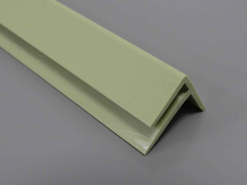 PVC External Corner F Trim Olive Green | Cladding Warehouse