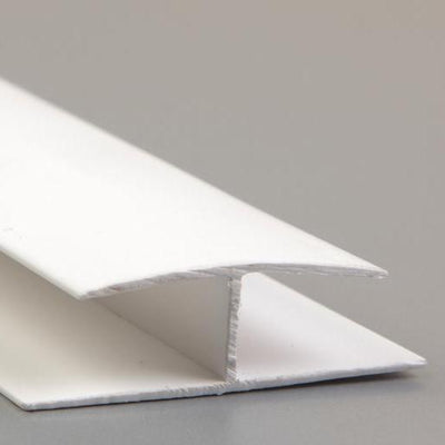 PVC C-Plank H Divider Trim White | Cladding Warehouse