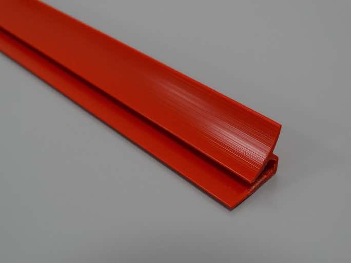 PVC Internal Radius Corner Trim Red | Cladding Warehouse