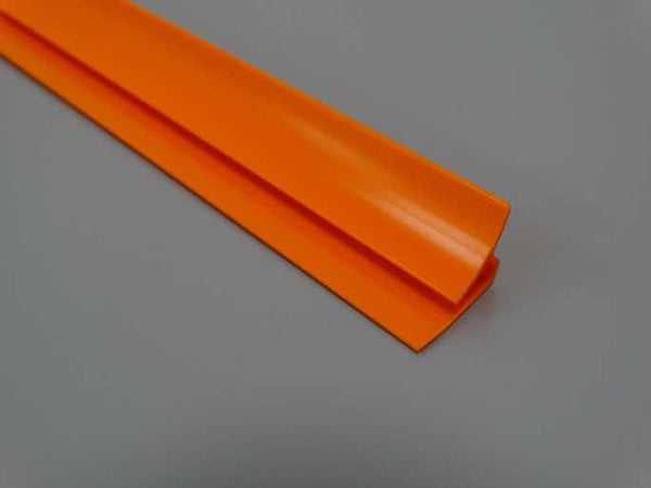 PVC Internal Radius Corner Trim Orange | Cladding Warehouse